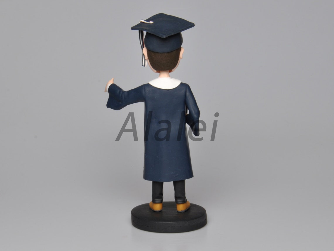Custom Bobblehead Male Happy Graduate College Graduate Custom - Etsy