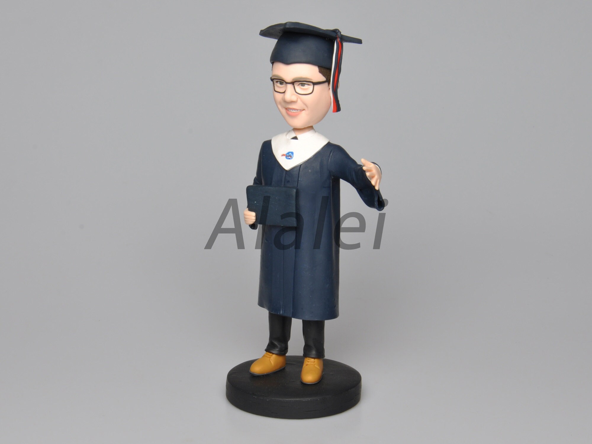 Custom Bobblehead Male Happy Graduate College Graduate Custom | Etsy