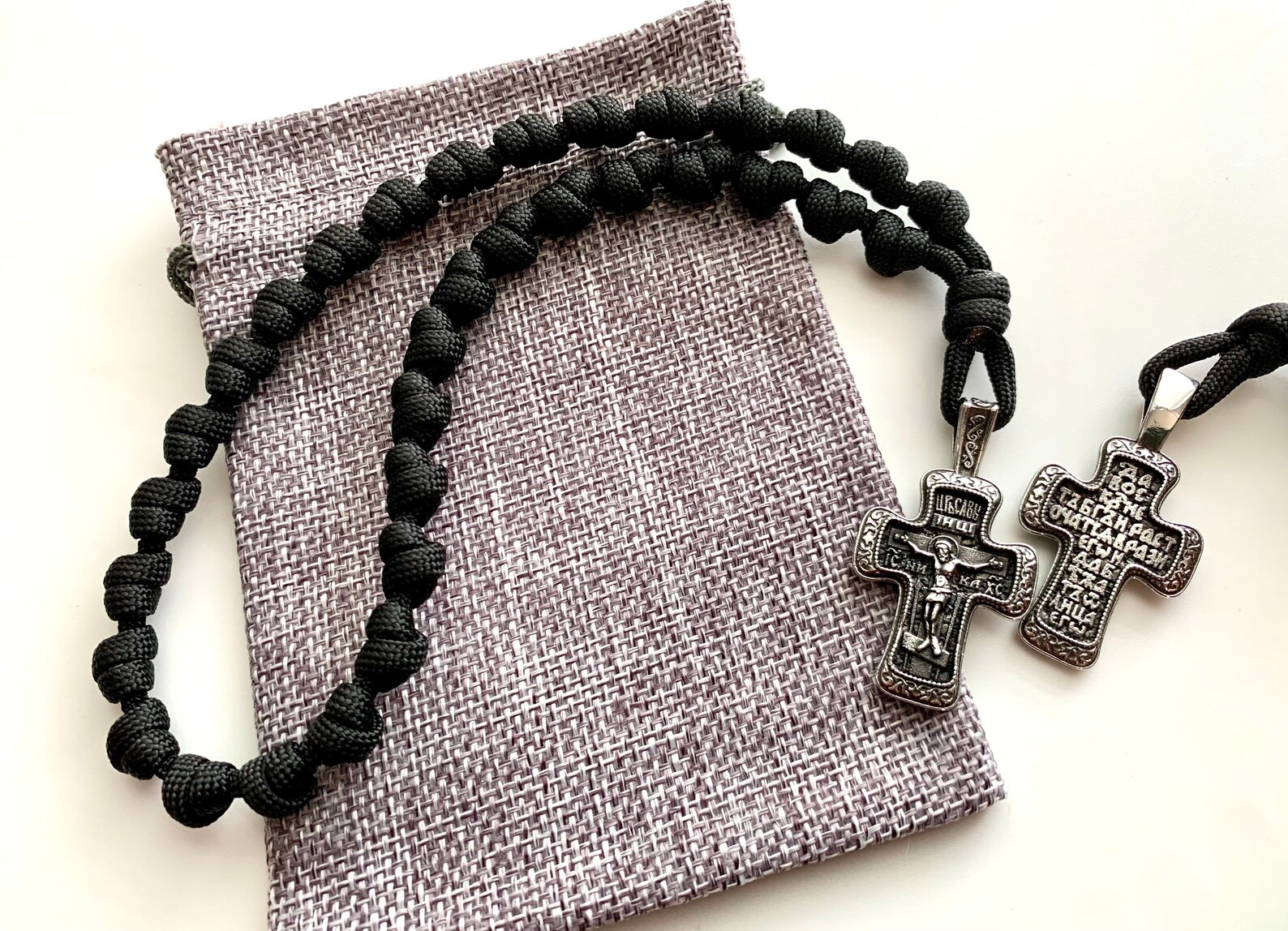 Stainless Steel Eastern Orthodox Prayer Rope Chotki 33 Barrel - Etsy