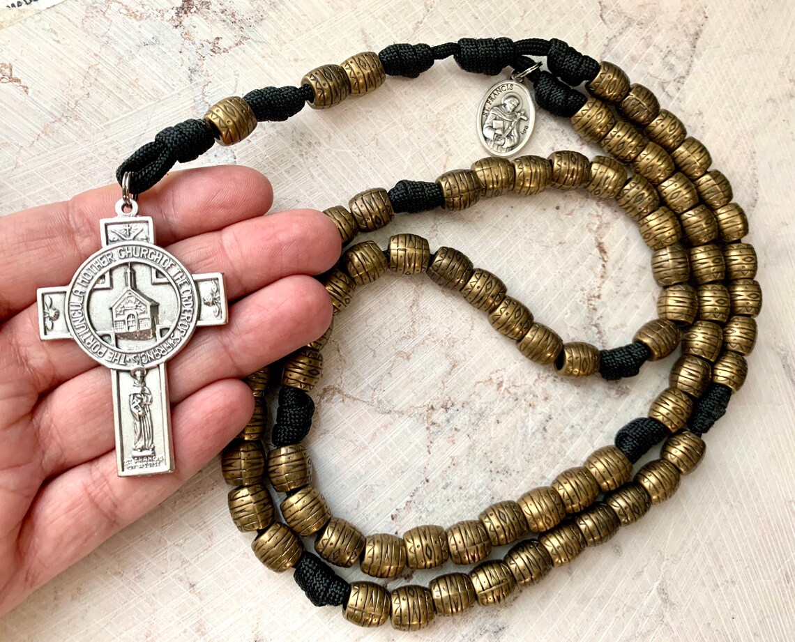 The Order of St Francis Franciscan Crown Rosary w/Bronze CCB | Etsy