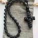 Black Eastern Orthodox Prayer Rope Chotki, 33 Count Barrel Knots. #550 ...