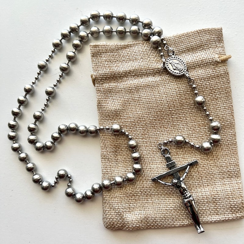 Ball Chain Rosaries - Etsy