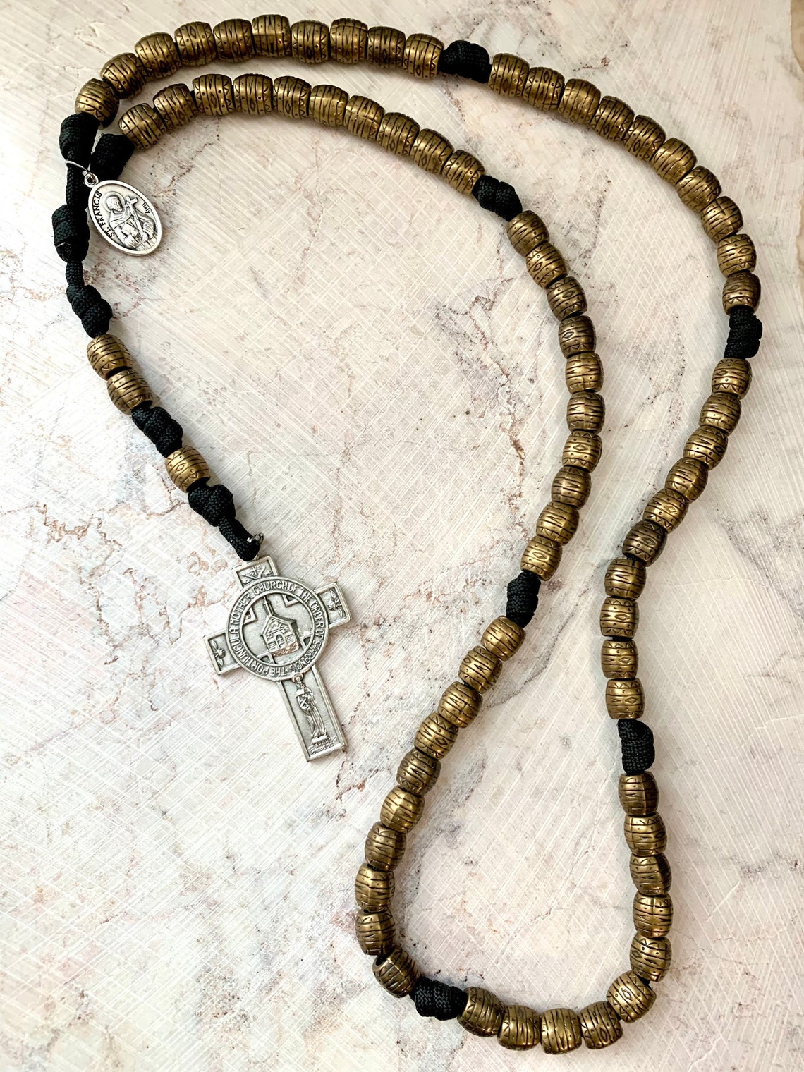 The Order of St Francis Franciscan Crown Rosary w/Bronze CCB | Etsy