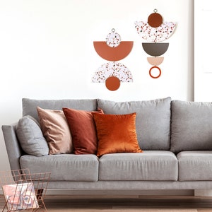 Wall Jewellery, Terrazzo Balance, Wall Hanging, Wall Mobile, Wall ...
