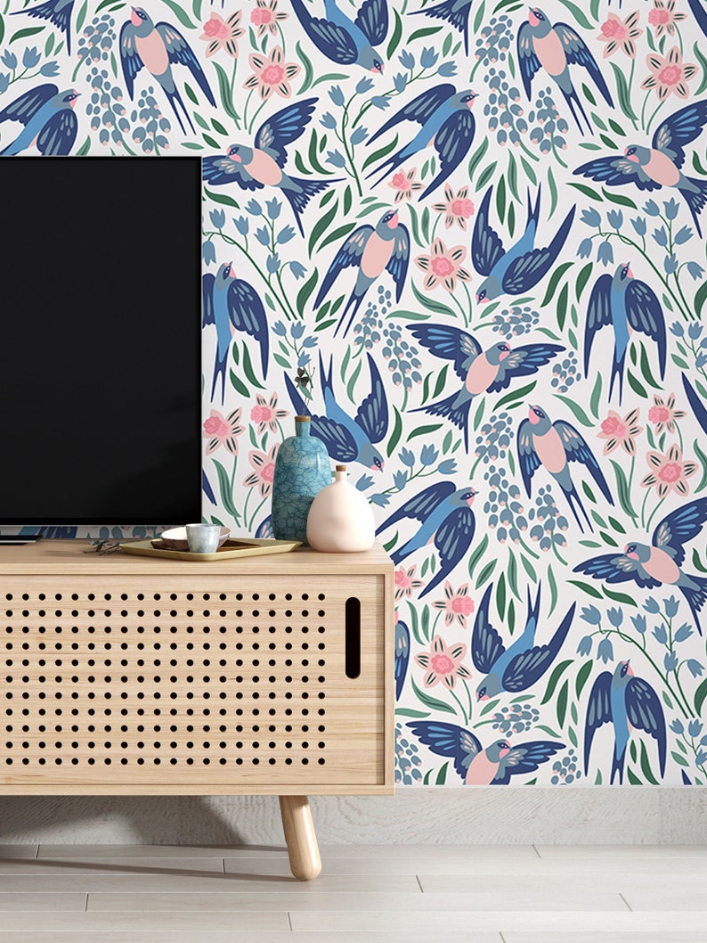 Sticker Wallpaper Easy DIY Apply Paper Free Peel and - Etsy