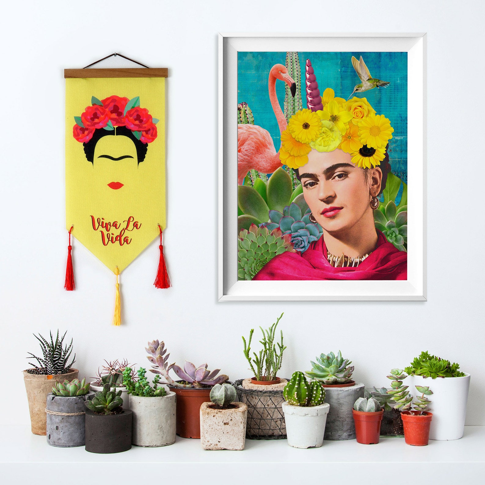 Yellow, Flag Banner, Flag Wall Hanging, Wall Decor, Wall Hanging, Wall ...