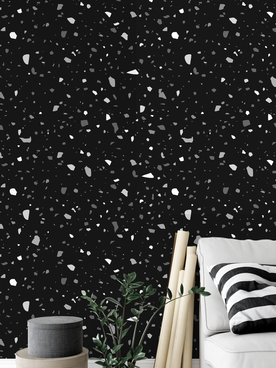 Sticker Wallpaper Easy DIY Apply Paper Free Peel and Stick - Etsy