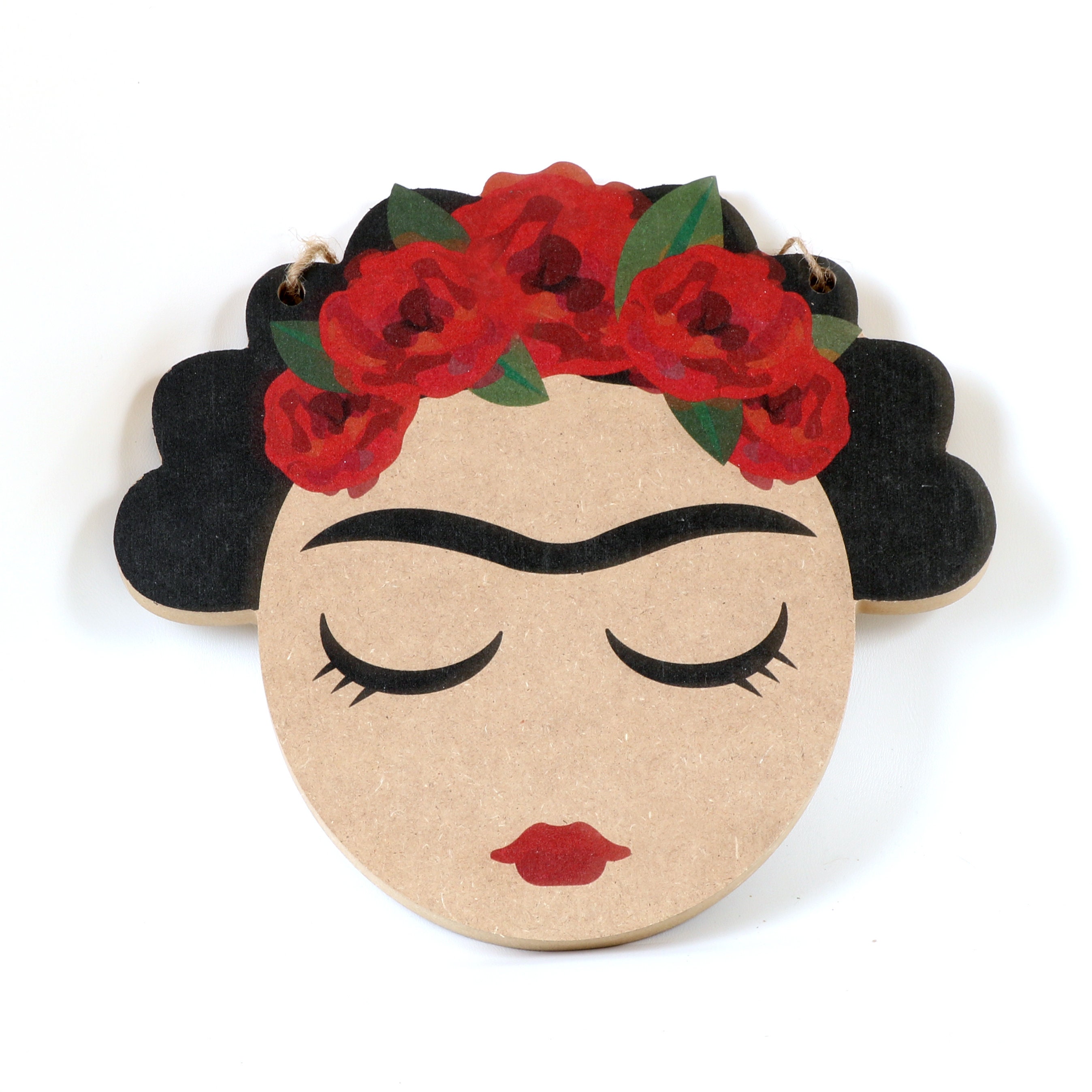 Frida Kahlo A Pair of Frida Faces Wall Decoration MDF - Etsy
