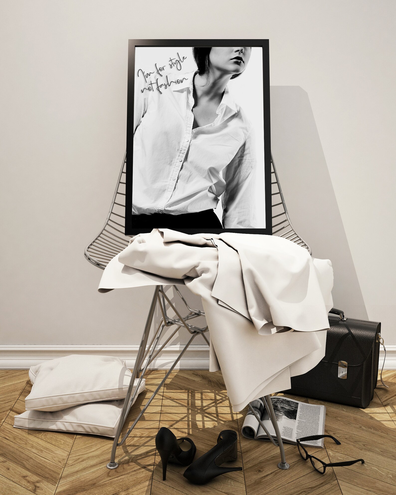 I'm for Style Not Fashion PRINTABLE Posters Scandinavian - Etsy