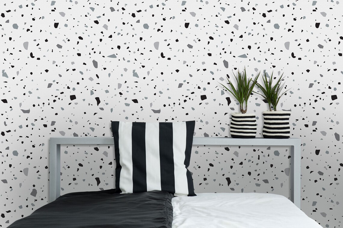 Sticker Wallpaper Easy DIY Apply Paper Free Peel and Stick | Etsy