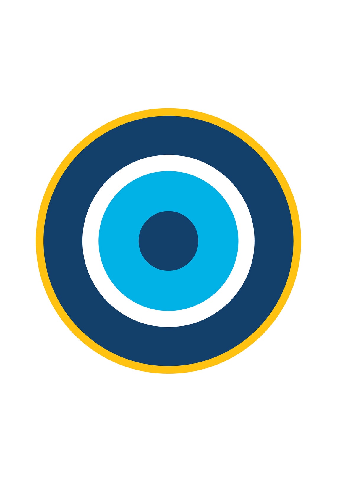 Blue Eye PRINTABLE Poster Minimalist Digital Download - Etsy