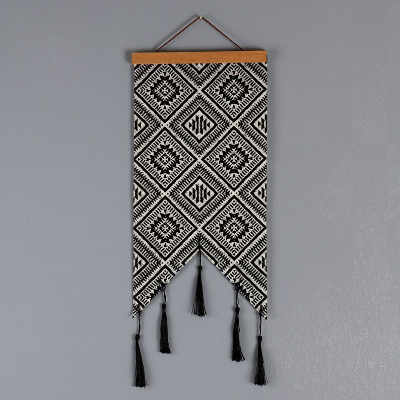 Boho Chic, Flag Banner, Flag Wall Hanging, Wall Decor, Wall Hanging ...