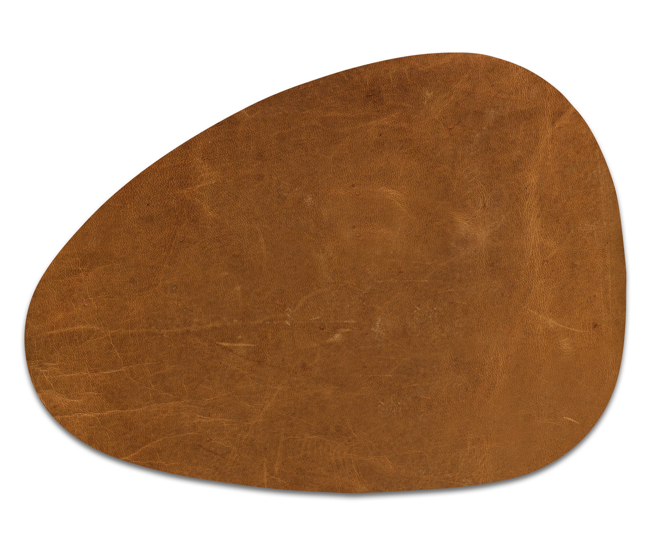 Camel Vinyl Curve Oval Heat Resistant Placemats Faux - Etsy