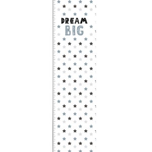 Stars, Growth Chart, Nursery Art, Height Ruler, Height Chart, Room ...