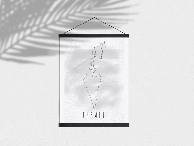 ISRAEL PRINTABLE Poster Typography Print Home Decor | Etsy