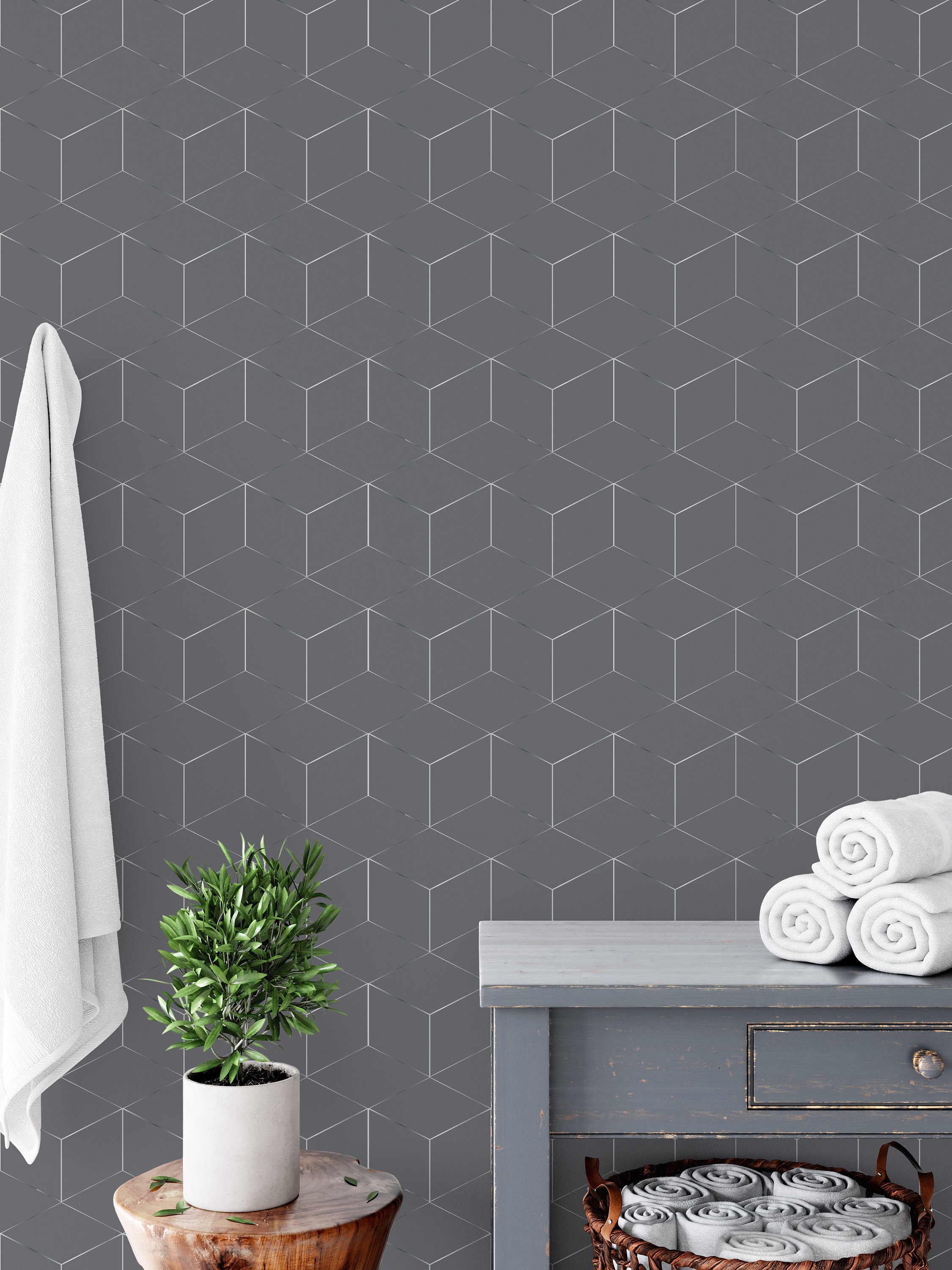 Sticker Wallpaper Easy DIY Apply Paper Free Peel and Stick | Etsy