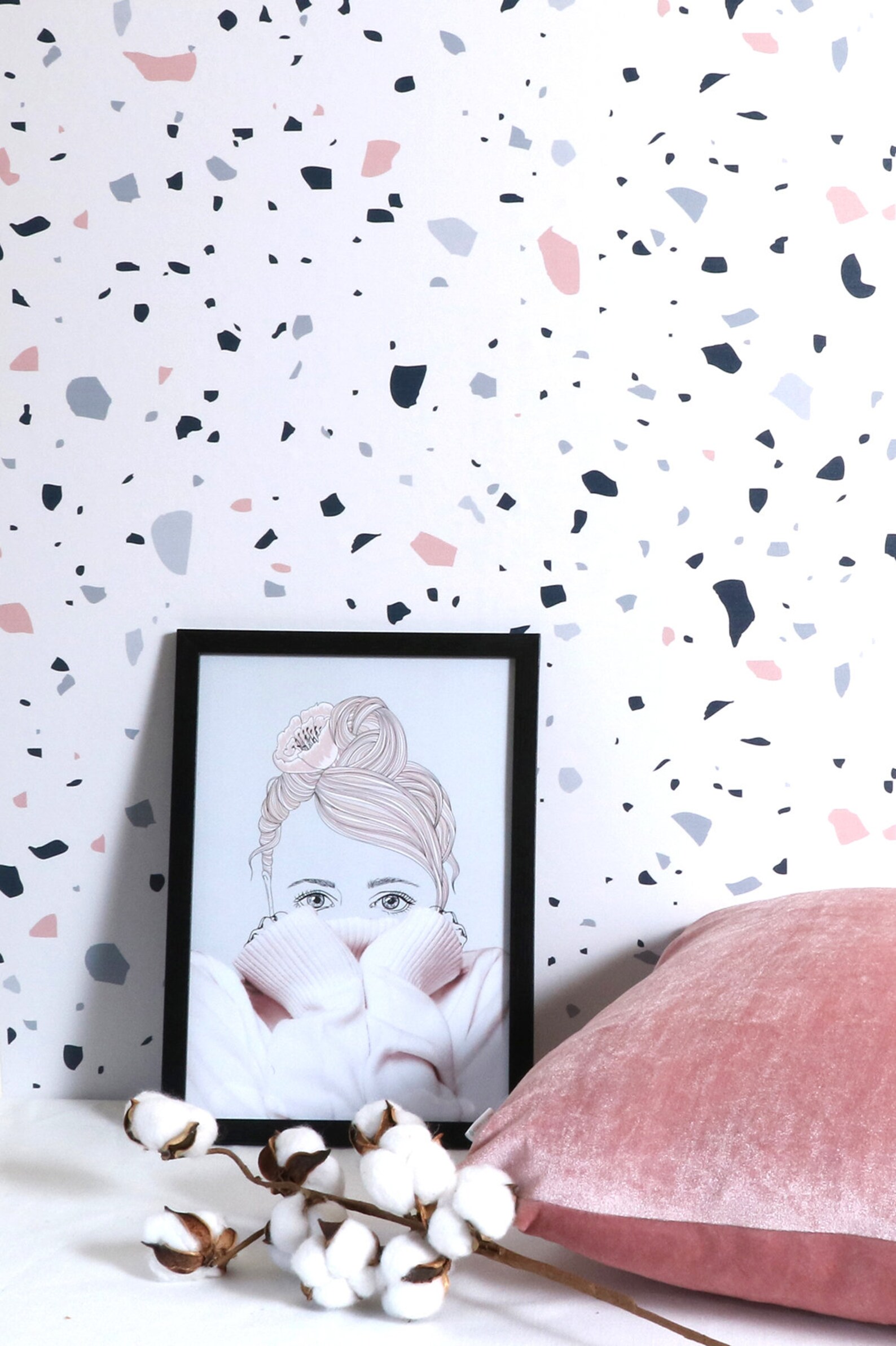 Sticker Wallpaper Easy DIY Apply Paper Free Peel and Stick - Etsy