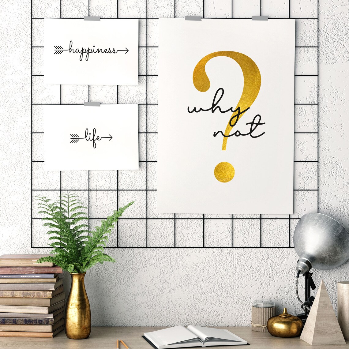 Why Not PRINTABLE Poster Typography Print Home Decor | Etsy