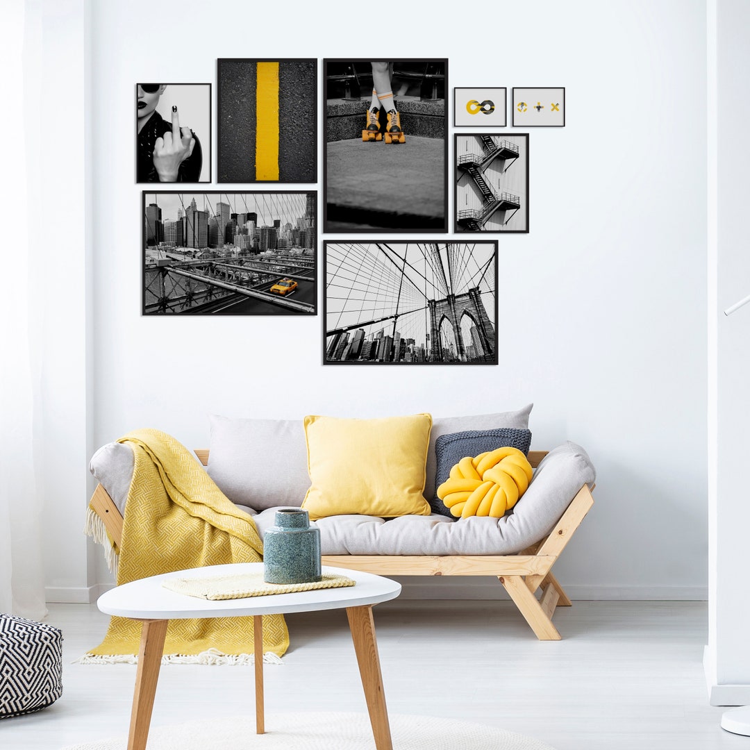 Wall Prints Collage Manhattan - PRINTABLE Posters Scandinavian Style ...