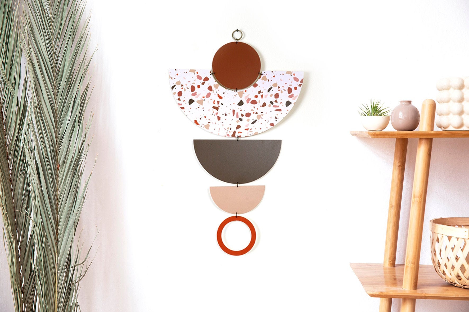 Wall Jewellery Terrazzo Balance Wall hanging Wall mobile | Etsy