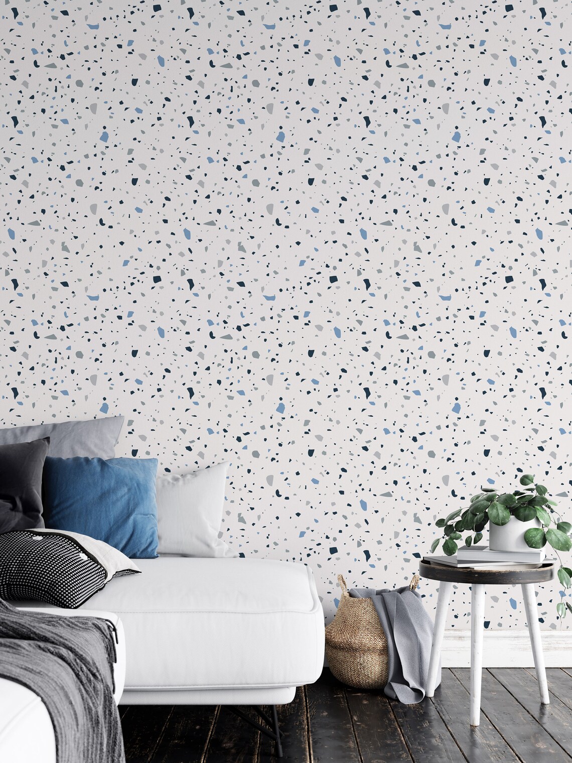 Sticker Wallpaper Easy DIY Apply Paper Free Peel and Stick | Etsy