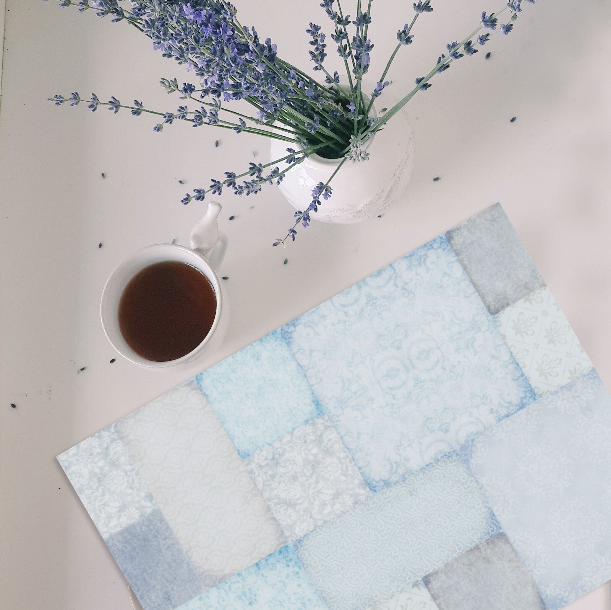 Shabby Chic Floral Vintage Heat Resistant Printed Placemat - Etsy