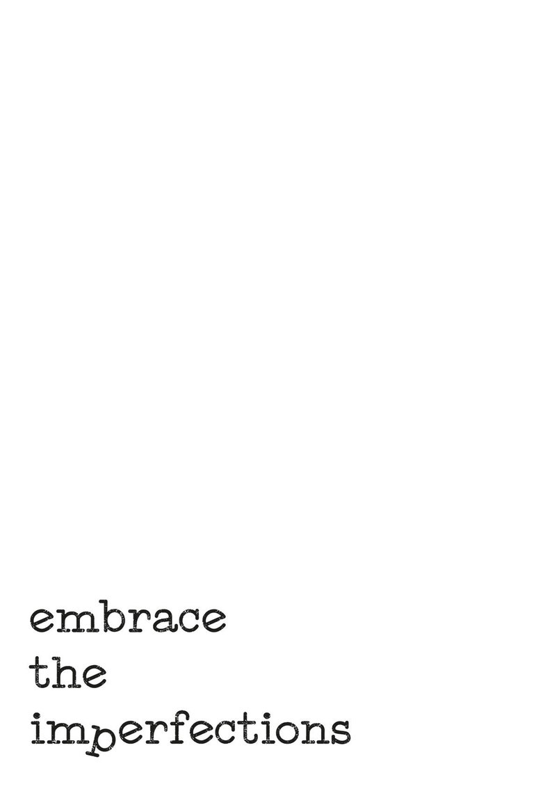 Imperfections PRINTABLE Poster Typography Print Home Decor - Etsy
