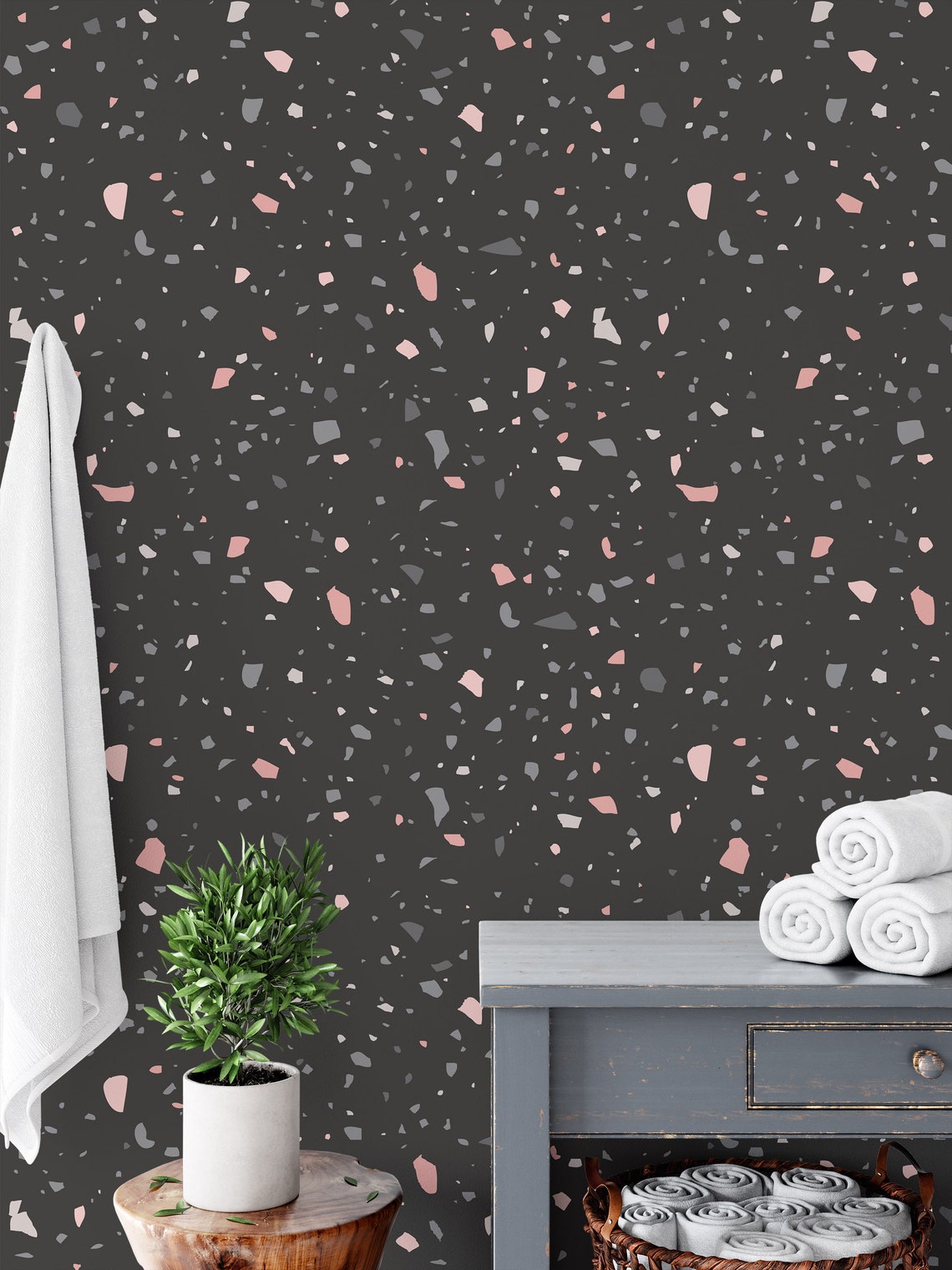 Sticker Wallpaper Easy DIY Apply Paper Free Peel and Stick Selfadhesive ...