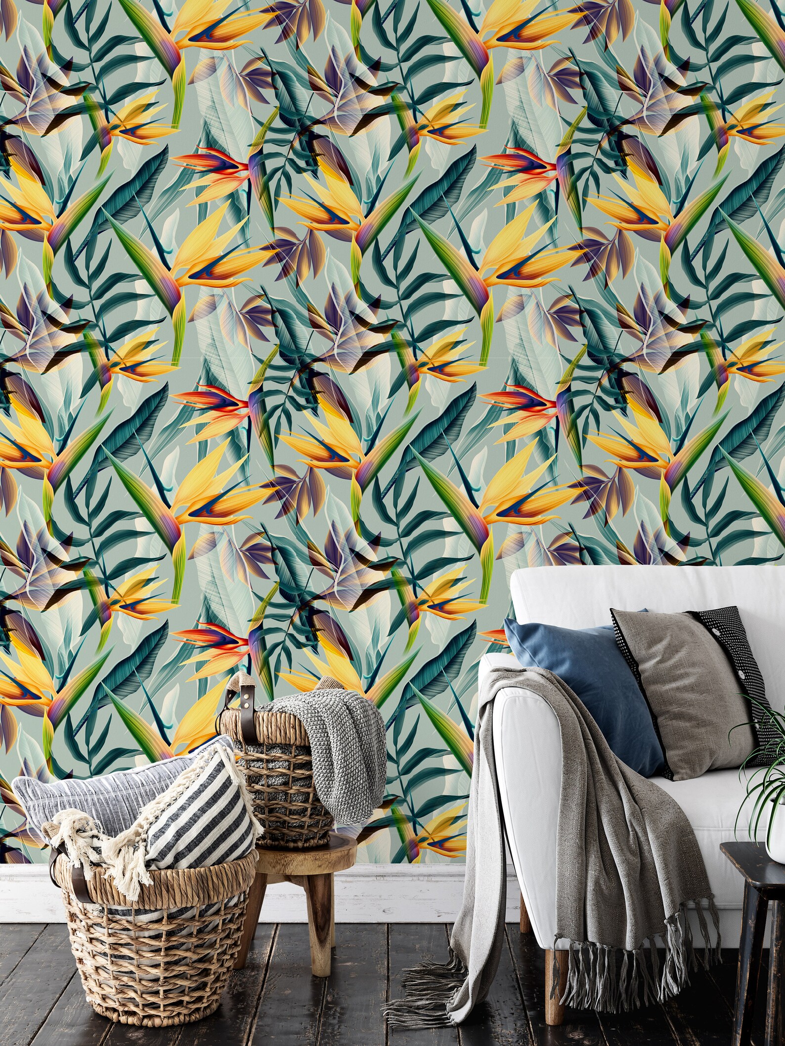 Sticker Wallpaper Easy DIY Apply Paper Free Peel and Stick - Etsy