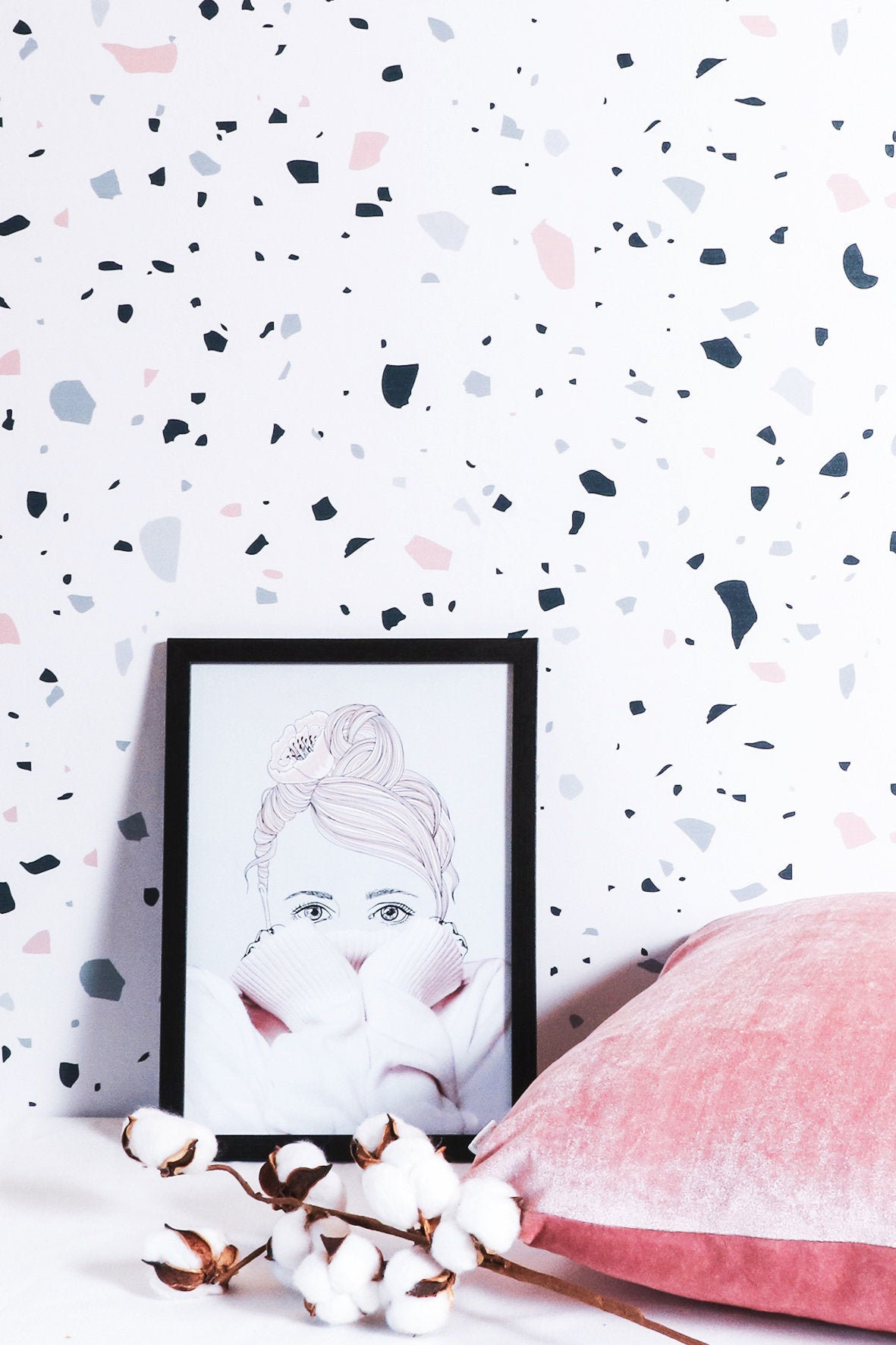 You Make Me Blush PRINTABLE Posters Scandinavian Style | Etsy