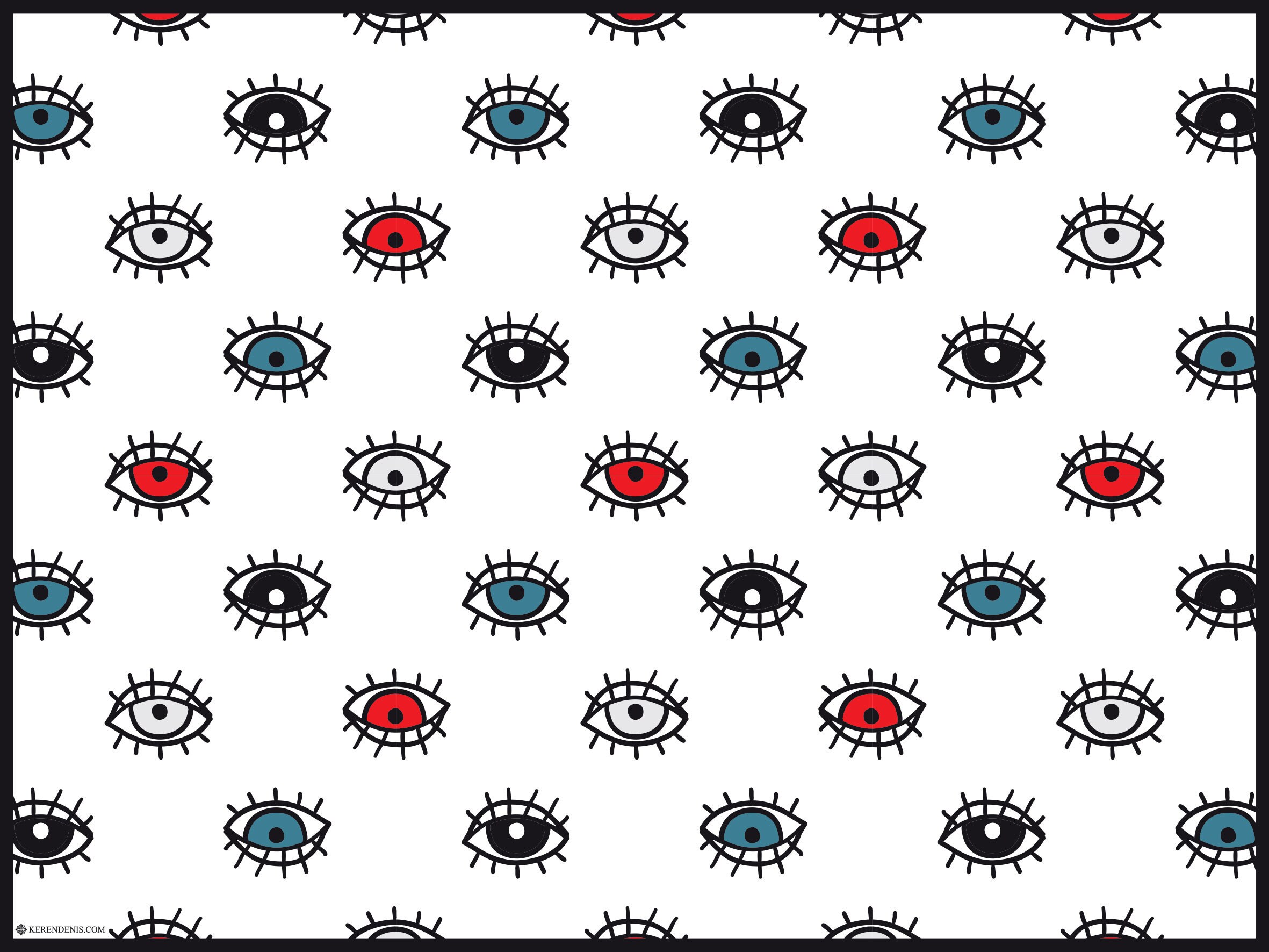 Eyes Rug Boho Eye Boho Chic Eye Pattern Floor Mat | Etsy