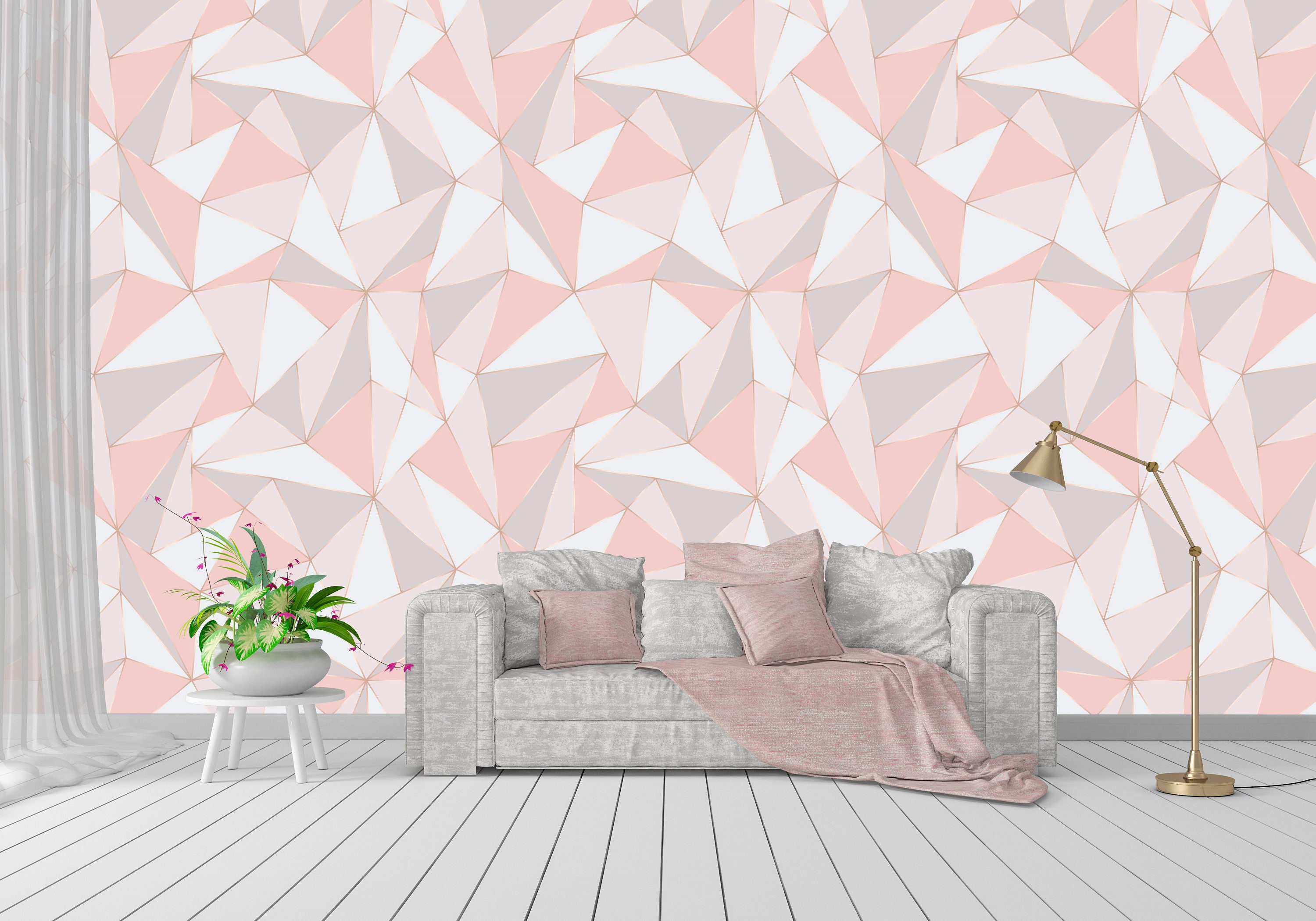 Sticker Wallpaper Easy DIY Apply Paper Free Peel and Stick | Etsy