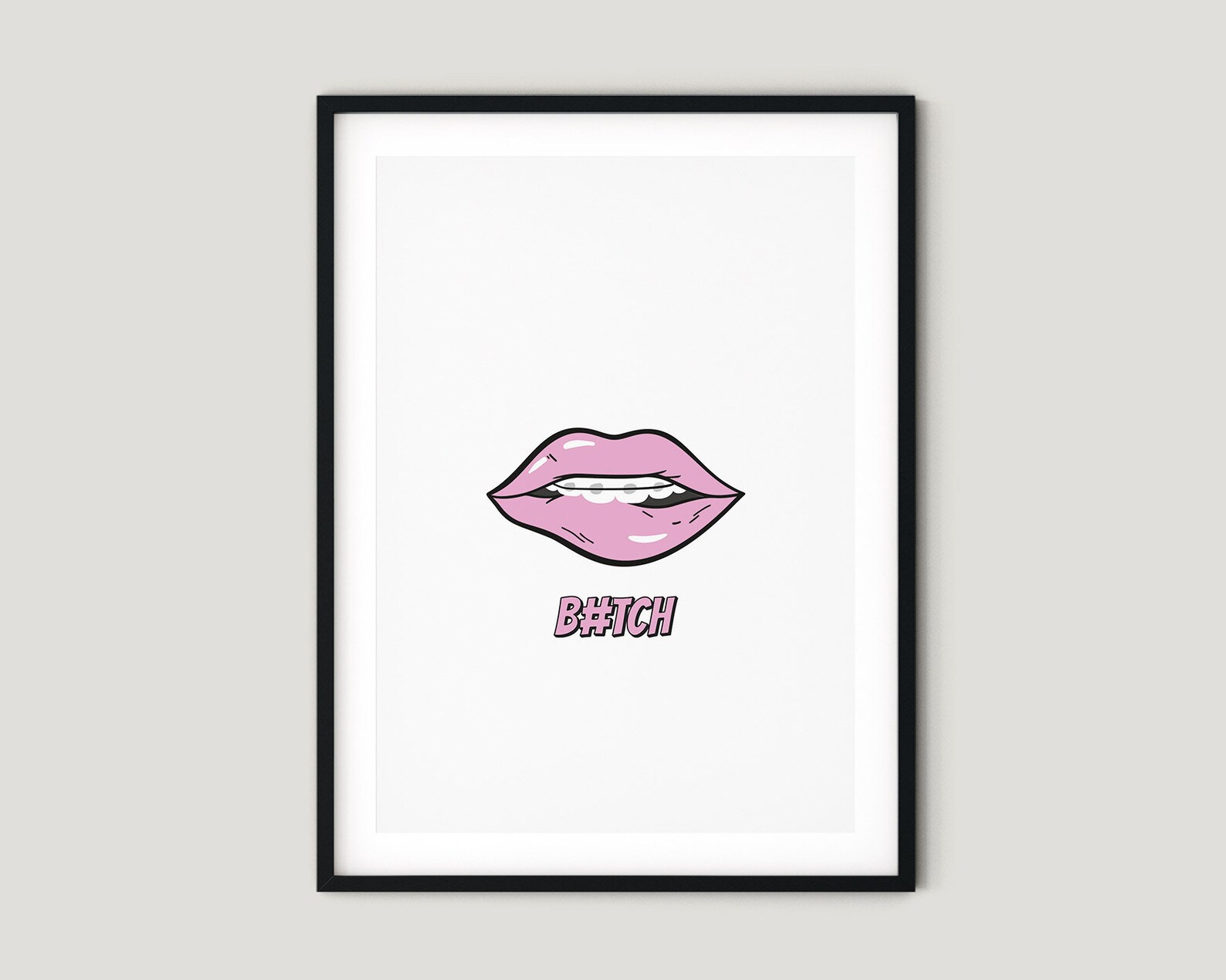 Bitch PRINTABLE Poster Sassy Print Home Decor Funny Print - Etsy Israel