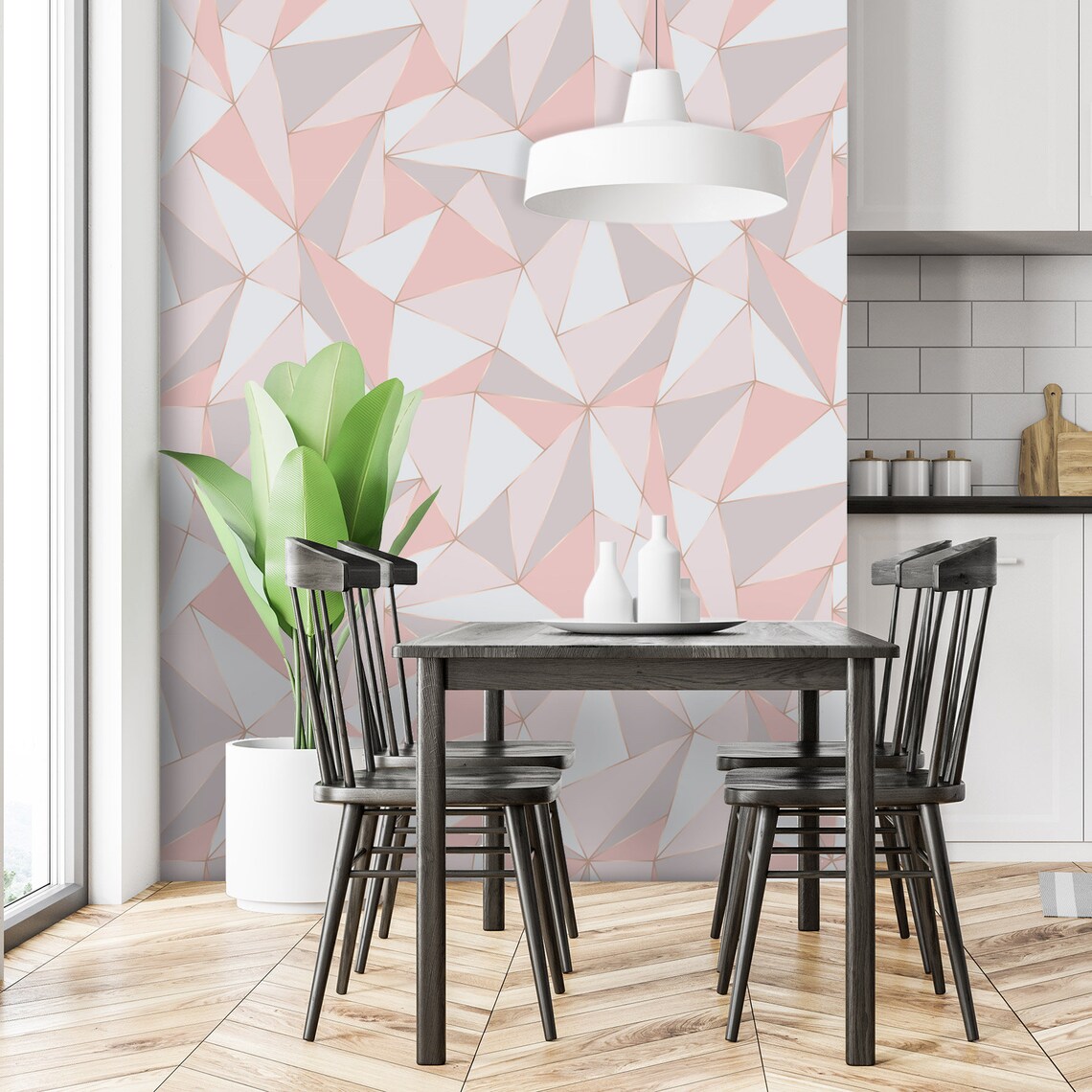 Sticker Wallpaper Easy DIY Apply Paper Free Peel and Stick | Etsy