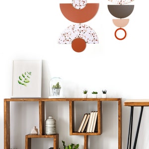 Wall Jewellery, Terrazzo Balance, Wall Hanging, Wall Mobile, Wall ...