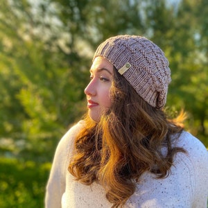 KNITTING PATTERN | Lost in the Labyrinth Beanie Pattern | Beanie ...