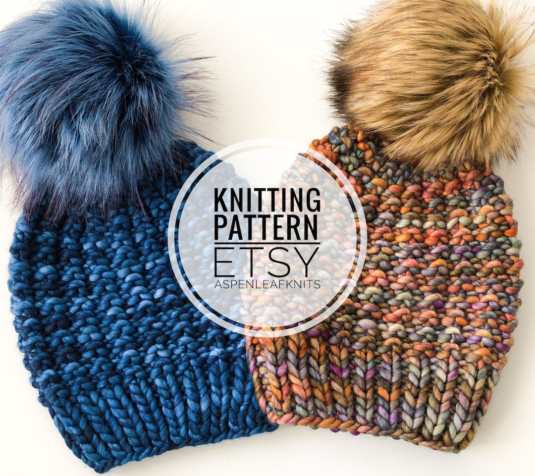 Knitting Pattern | PINECREST BEANIE by Aspen Leaf Knits | Beanie ...