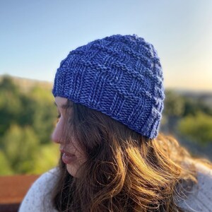 KNITTING PATTERN | Lost in the Labyrinth Beanie Pattern | Beanie ...