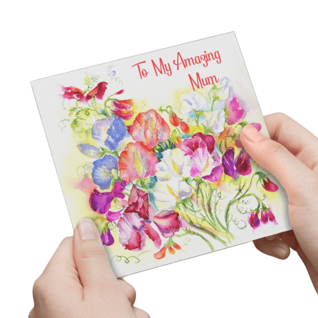 To My Amazing Mum Greeting Card. Mothers Day. Mum. Mummy. - Etsy Österreich