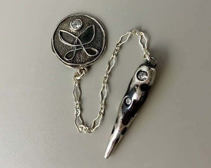 Starlight Pendulum With Guardian Angel Talisman, Celestial Positive ...