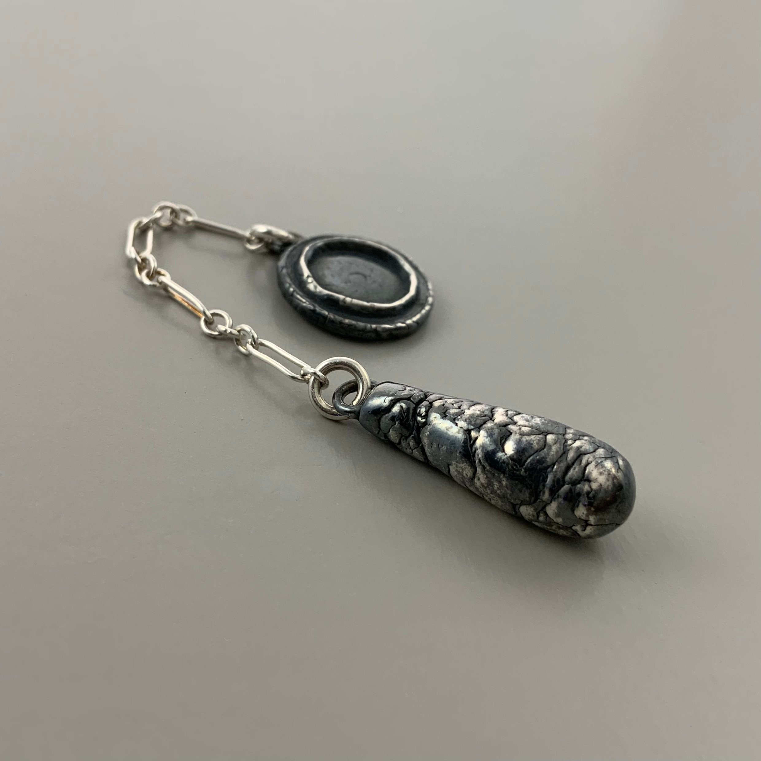 Hand Forged Solid Pure Silver Pendulum Ritual Silver - Etsy