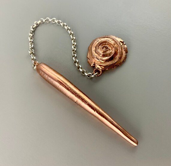 Copper Pendulum Handmade Solid Copper for Energy and Healing - Etsy