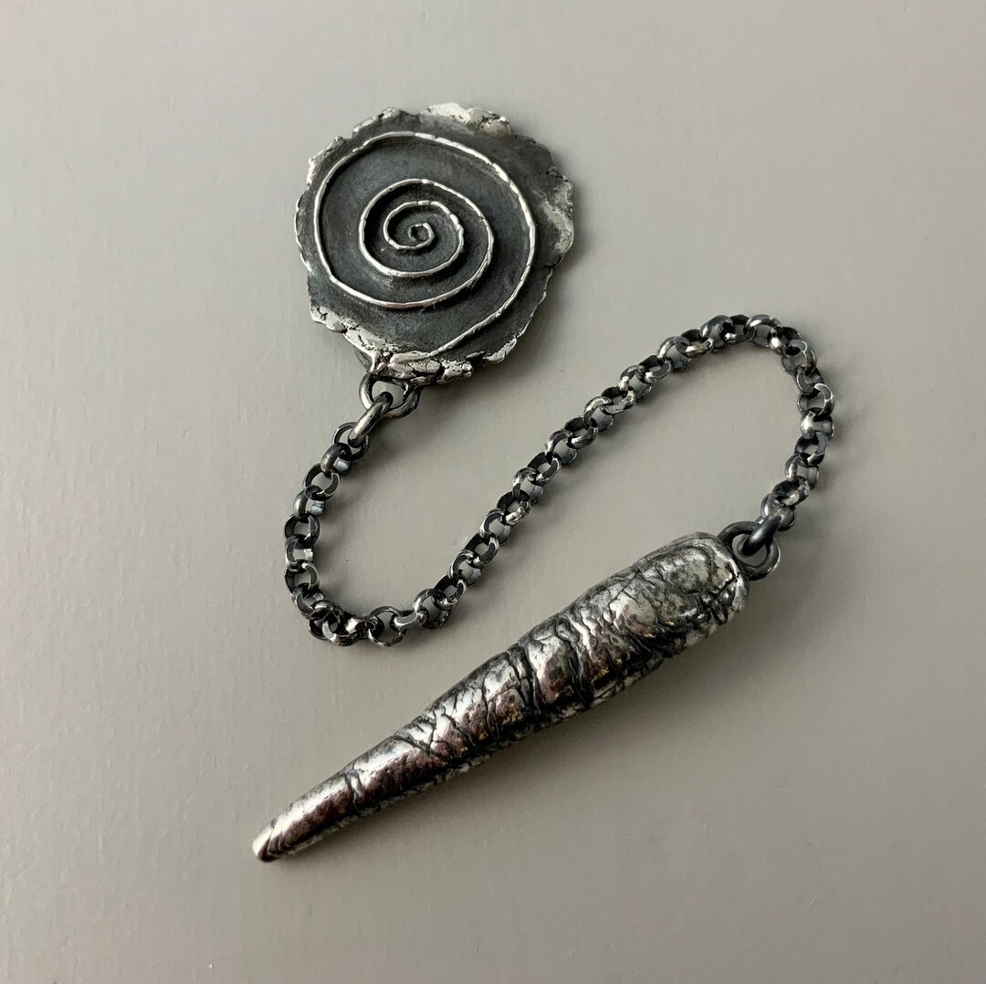 Ritual Pendulum With Spiral Talisman Spirit Guide - Etsy