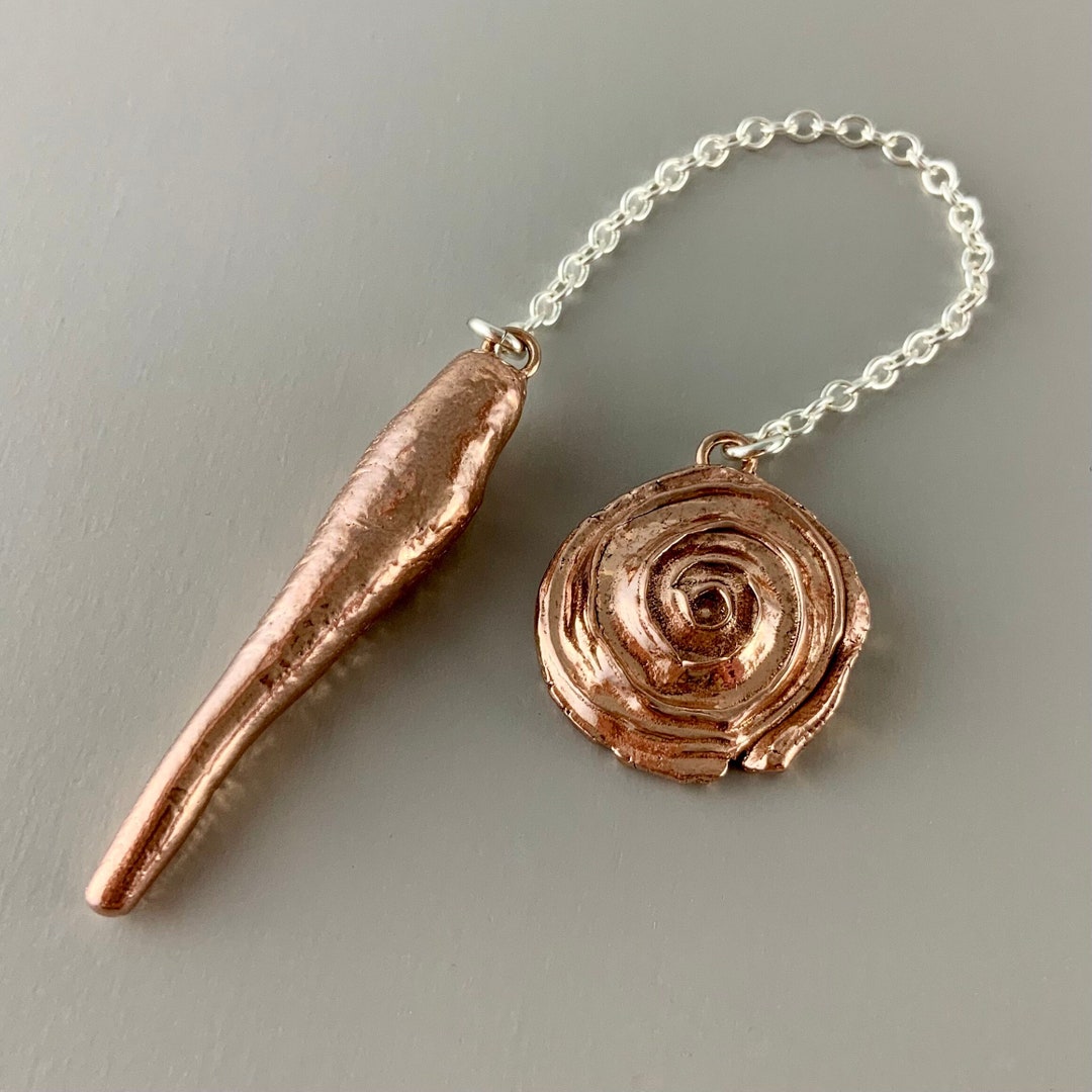 Handmade Healing & Grounding Pendulum Solid Copper Pendulum - Etsy