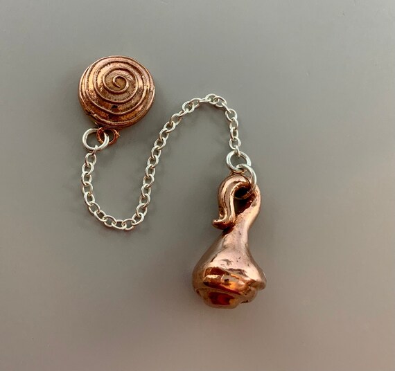 Solid Copper Pendulum & Copper Spiral for Metaphysical - Etsy
