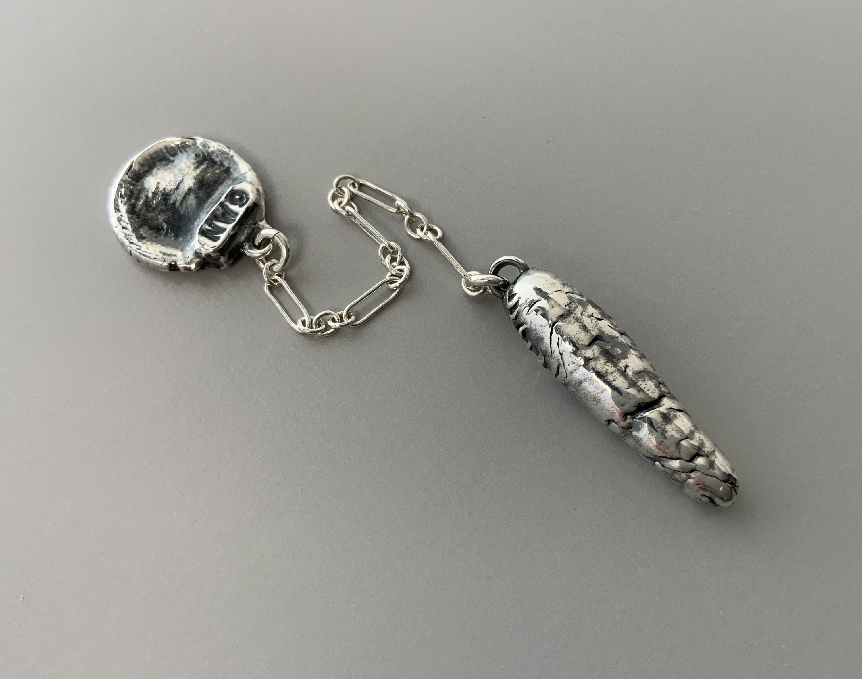 Pure Silver Scepter Pendulum for Spirit Guide & Guardian Angel | Etsy
