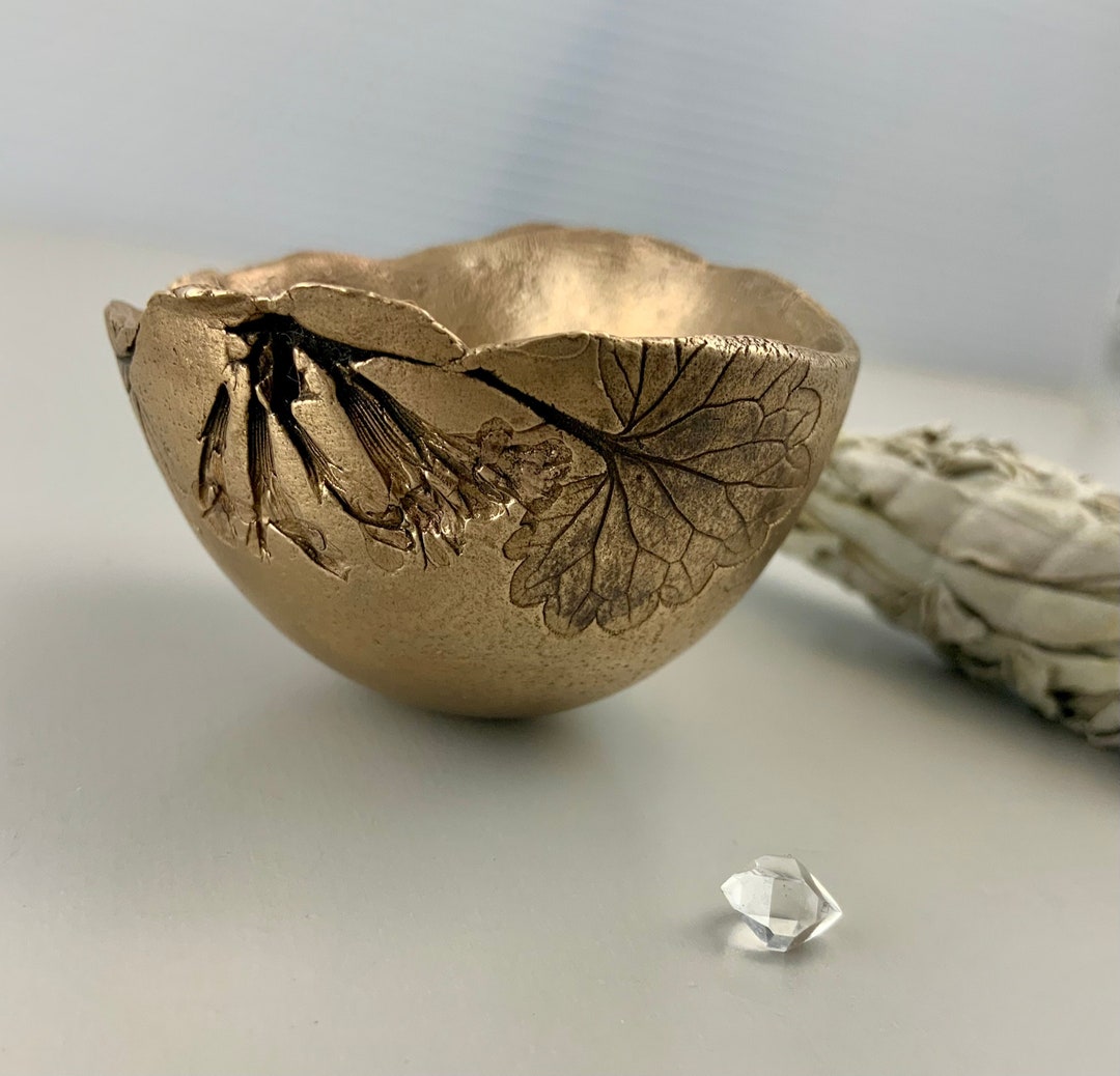 Cuenco de ofrenda de bálsamo de abeja de bronce para - Etsy España