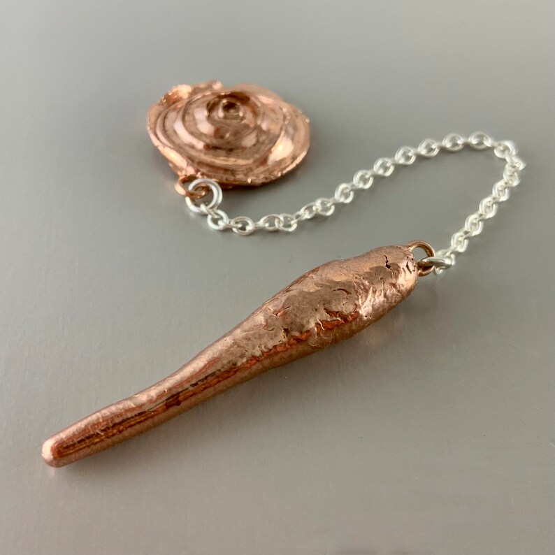Handmade Healing & Grounding Pendulum Solid Copper Pendulum - Etsy