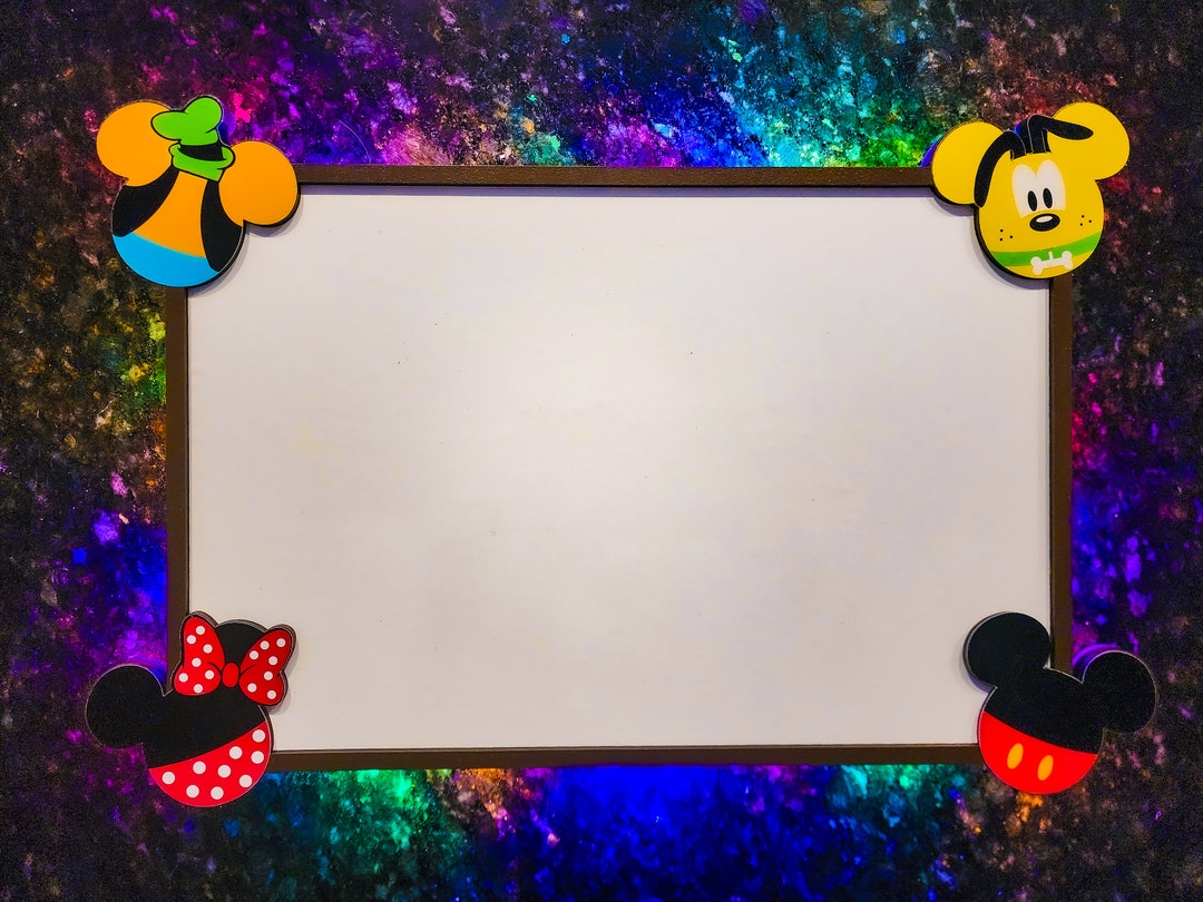 Customized Wooden Light up White Board Magnet - Disney Cruise Magnet ...