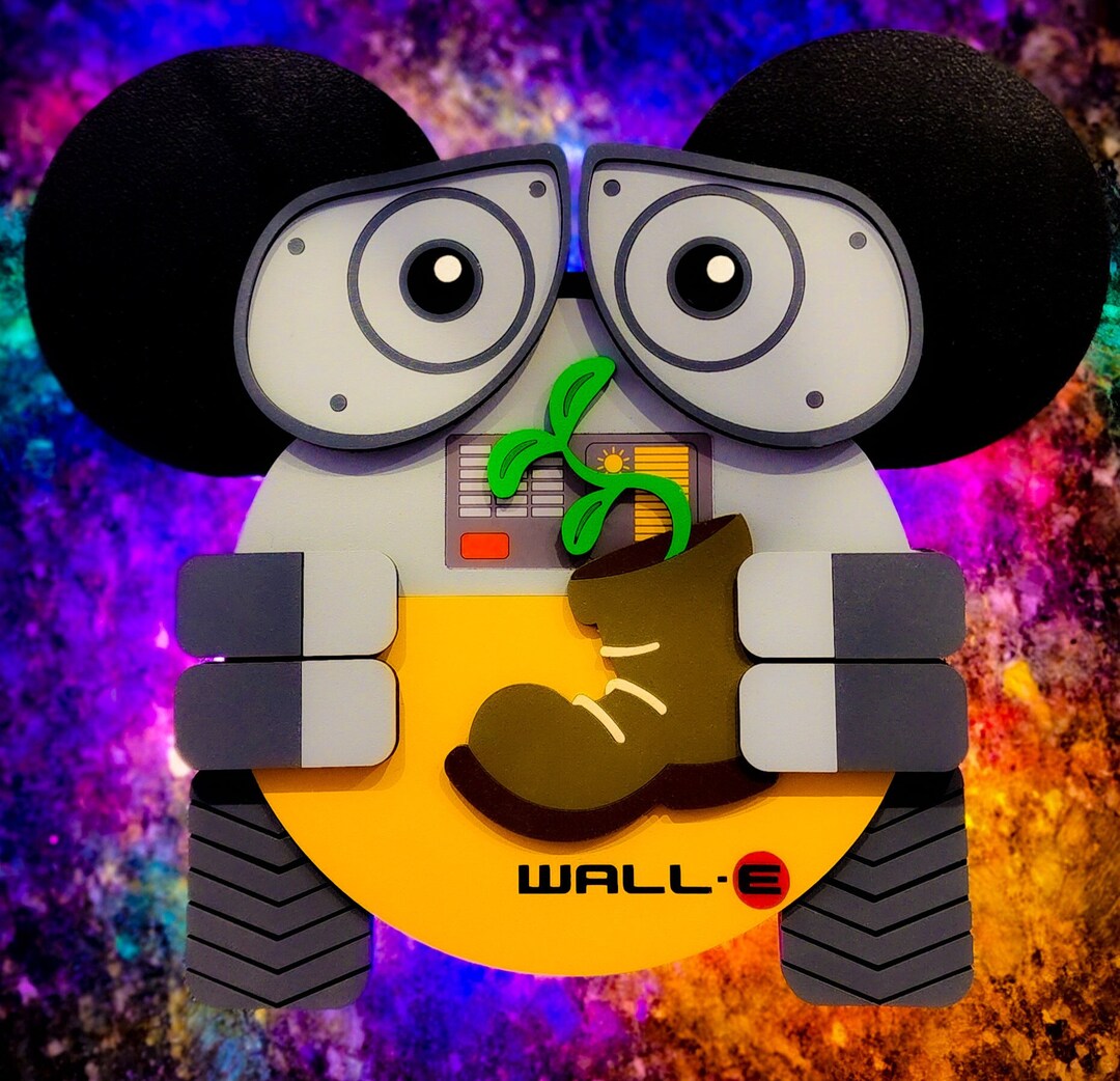 Customized Wooden Light Up Wall e Magnet Disney Cruise Magnet Disney customized-wooden-light-up-wall-e-magnet-disney-cruise-magnet-disney